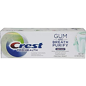 Crest Pro-Health Gum and Breath Purify Fresh Mint (Deep Clean, 4.1 oz)