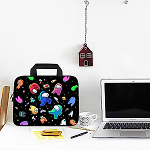 ARIYIDA 11" 11.6" 12" 12.1" 12.5 inch Laptop Carrying Bag Chromebook Case Notebook Ultrabook Bag Tablet Cover Neoprene Sleeve Fit Apple MacBook Air Samsung Google Acer HP DELL Lenovo Asus (RYD12-19)