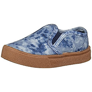 OshKosh B'Gosh Boy's Qiano Slip-On Shoe, Tiedye, 10 Toddler