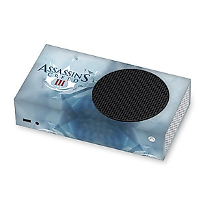 Head Case Designs Officially Licensed Assassin's Creed Animus III Graphics Matte Vinyl Sticker Gaming Skin Decal Cover Compatible with Xbox Series S Console
