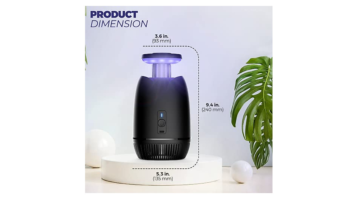 TRAPPED Elite Insect Trap - Effective Bug Zapper for Home