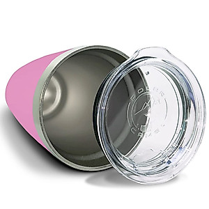 LaserGram 20oz Vacuum Insulated Tumbler Mug, Cocker Spaniel Dog, Personalized Engraving Included (Light Purple)