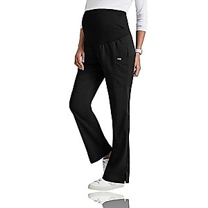 BARCO Grey's Anatomy GRP560 Women's Lilah Maternity Scrub Pant Black S