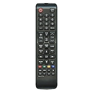 New BN59-01199F Replacement Remote Control for Samsung UN32J4500AF UN32J525DAFXZA UN43JU640DF UN60J6200AF UN60J6200AFXZA UN60J620DAF UN60J620DAFXZA UN60JU6400F UN60JU6400FXZAL ED LCD HDTV