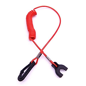 SouthMarine 176288 0176288 Emergency Stop Switch Safety Lanyard Cord for Johnson Evinrude omc Outboard Motors