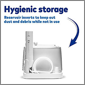 Waterpik Water Flosser For Teeth, Portable Electric Compact For Travel and Home - Nano Plus, WP-320, White