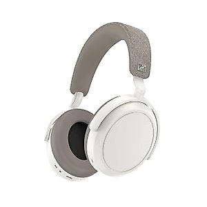 SENNHEISER Momentum 4 Wireless Headphones - Bluetooth Headset for Crystal-Clear Calls with Adaptive Noise Cancellation, 60h Battery Life and Customizable Sound, White (Renewed)