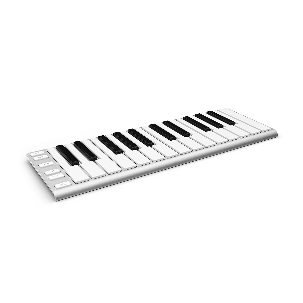Xkey 25 USB MIDI Keyboard - Apple-Style Ultra-Thin Aluminum Frame, 25 Full-Size Velocity-Sensitive Keys, Polyphonic Aftertouch, Ultra-Low Latency, Simply Plug & Play on iPad, iPhone, Mac, PC