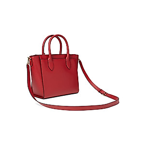 DKNY Valery Large Satchel Bright Red One Size