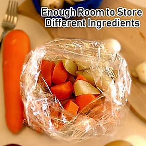 WRAPOK Oven Cooking Bags Small Size Roasting Baking Bag for Meats Ham Ribs Poultry Seafood on Thanksgiving, 10 x 15 Inch - 16 Bags Total(Pack of 2)