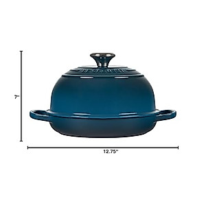 Le Creuset Enameled Cast Iron Bread Oven, Deep Teal
