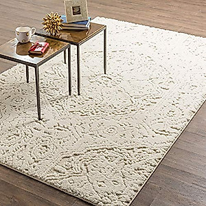 Mohawk Home Cream Francesca Area Rug, 5'x8'