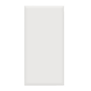 3D Anti-Collision Wall Padding for Kids, Removable Leather Cladded Décor Wall Bed Headboard for ​Tatami, Living Room, Bedroom, ​playroom, Baby Protector Wall Panels (White), 23.6 in x 11.8 in