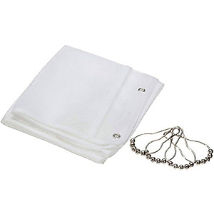 Quick Dry ing Caddy and Bath Organizer with 6 Pocket on Shower Curtain Rod/Liner Hooks