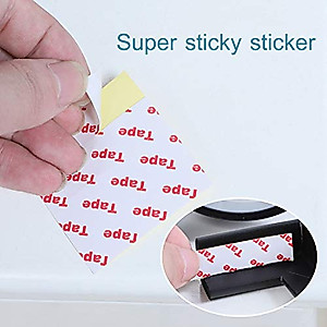 uxcell 5 Pack Foam Furniture Table Desk Edge Cover Pads Protectors Corner Cushions Bumper Guards 50 x 22 x 20 x 6mm Black