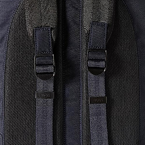 BOSS Men's Contrast Stripe Logo Polyester Backpack, Admiral Blue, ONE Size