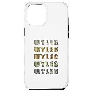 iPhone 14 Pro Max Love Heart Wyler Tee Grunge Vintage Style Black Wyler Case