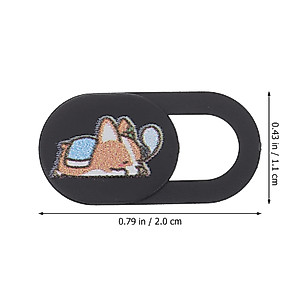 SOLUSTRE 3pcs camera cover webcam privacy covers computers laptops stickers for phones computer laptop stickers for computers smart camera phone camera Webcam Cover slider intelligent abs