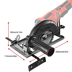 Havamoasa 1PC Angle Grinder Stand 45 Degree Adjustable Precise Cutting Stand for Angle Grinder Accessories Angle Grinding Fixed Holder with Guide Ruler for 100-125 Machine