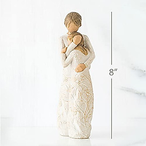 Willow Tree Close to me, Apart or Together, Always Close to me, Expresses Loving Relationships Between Mother and Daughter, Sisters or Friendships, Sculpted Hand-Painted Figure