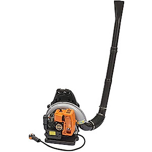 Futchoy Commercial Backpack Leaf Blower, 65CC 2-Stroke Gasoline Powered Blower with Adjustable Outlet Length Nozzle, Suitable for Domestic and Industrial Use