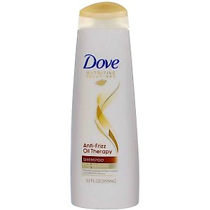 Dove Nutritive Solutions Anti Frizz Shampoo for Frizzy, Tangled Hair Oil Therapy with Nutri-Oils Moisturizing Shampoo Formula Smooths Hair 12 oz