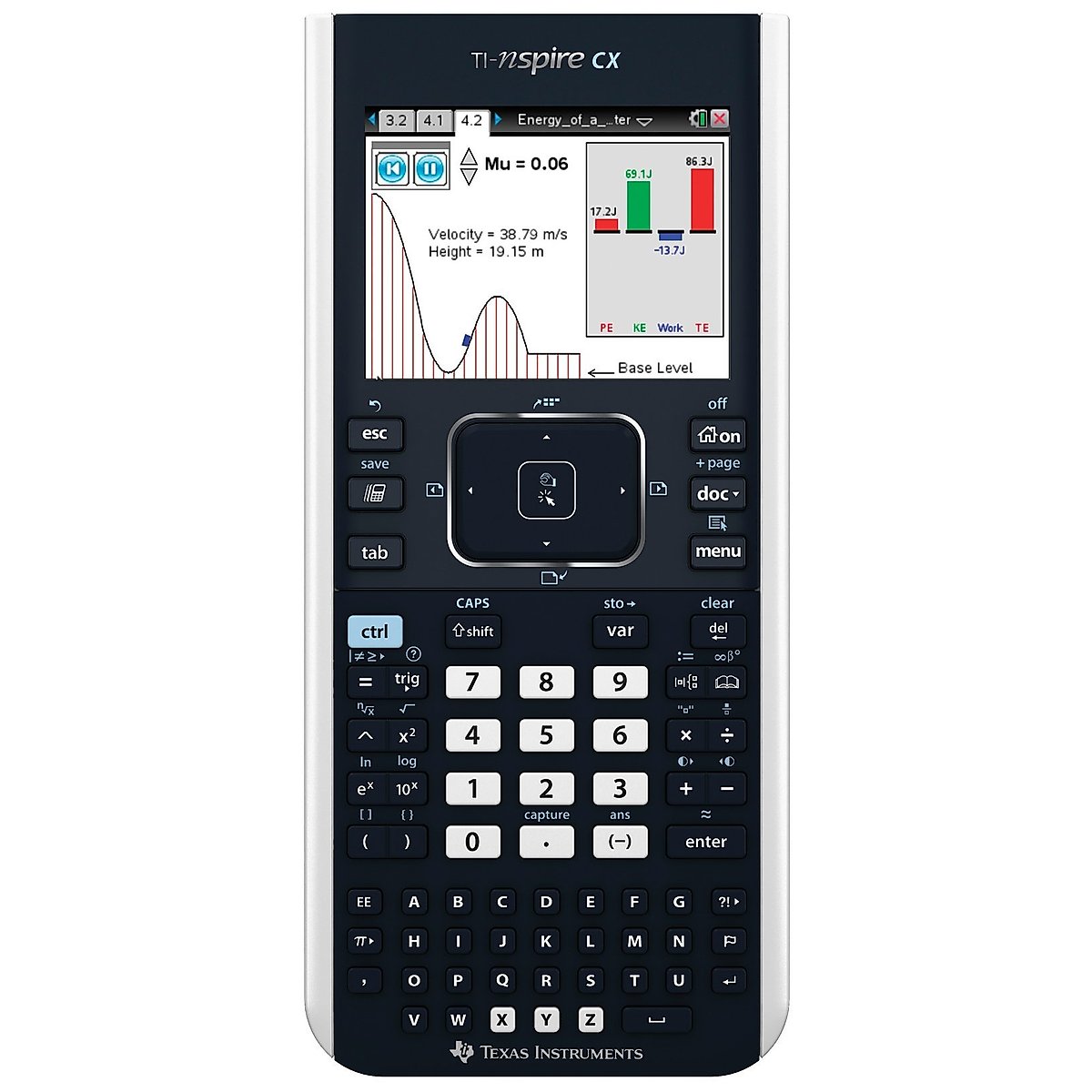 Texas Instruments TI-Nspire CX Graphing Calculator (Renewed)