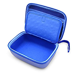 CASEMATIX Travel Case Compatible with Bakugan Figures, BakuCores and Trading Cards - Hard Shell Case with Padded Divider and Wrist Strap Compatible with Collectible Battle Figures - Case Only