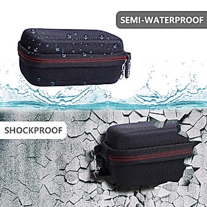 LTGEM Hard Case for Andis 17220/17200 / 17150/17155 / 17160 Pro Foil Lithium Titanium Foil Shaver - Travel Protective Carrying Storage Bag