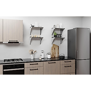 AmGood 12" X 16" Stainless Steel Wall Shelf | Metal Shelving | Garage, Laundry, Storage, Utility Room | Restaurant, Commercial Kitchen | NSF