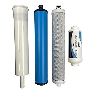 Reverse Osmosis Pre- and Post- Filter Set With Membrane RO Compatible with Microline 435 by IPW Industries Inc.