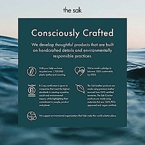 The Sak womens Hand-crochet 3-in-1 Lumi Hand Crochet 3 in 1 Crossbody, Mendocino Stripe, One Size US