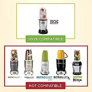 QT 2X Cross Blades compatible with Magic Bullet 250W MB1001 Series With Gaskets Replacement Blender Part