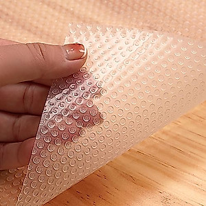 Shelf Liner Non Slip Kitchen Liners for Cabinets and Drawers,Non-Adhesive Drawer Liners Non Slip Waterproof Liner,Thick Strong Grip Kitchen Cabinet Liners for Shelves (12 inches x 10 Feet)