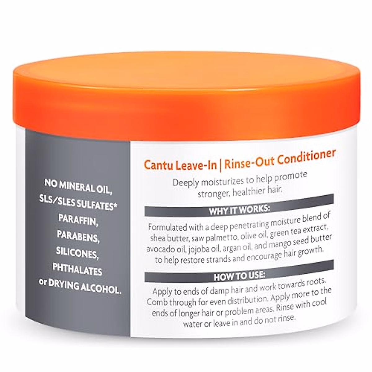 Cantu Men's Collection Leave-in Conditioner, 12 oz (Packaging May Vary)