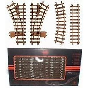 G Scale Plastic Train Track Set (Complete Replacement Compatible with Newbright BATTERY OPERATED TRAIN)