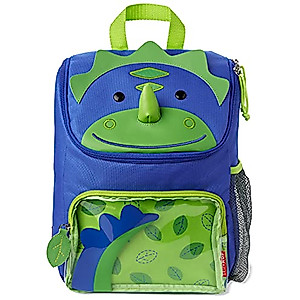 Skip Hop Big Kid Backpack, Zoo Kindergarten Ages 3-4, Dinosaur