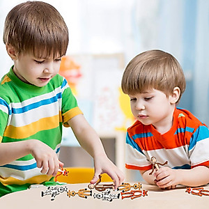 ArtCreativity Bendable Zoo Animals, Set of 12 Flexible Animal Figures, Birthday Party Favors for Boys & Girls, Stress Relief Fidget Toys for Kids and Adults, Goody Bag Stuffers, Piñata Fillers