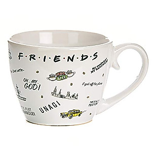 Paladone Friends TV Show Sayings Coffee Mug - 8 oz