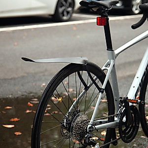 NELboNs Bike Fender Adjustable for Road Mountain Bike Tire Rear Mud Guard Fender Foldable and Light Weight