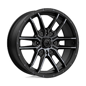 MA43 18X7 4X137 S-BLK TTCC 10MM Custom Rim