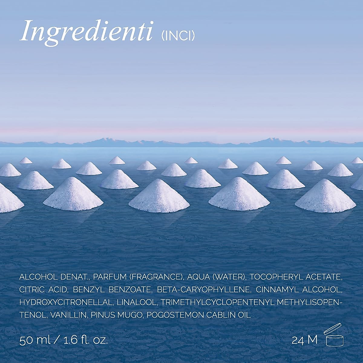 L'Erbolario Fior Di Salina - Citrus Aromatic Fragrance For Women And Men - Launched In 2018 - Citrus And Aromatic Scents Of The Mediterranean Coast - Dermatologically Tested - 1.6 Oz EDP Spray