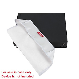 Hermitshell Dust Proof Cover with Soft Velvet Lining Fits Xbox One X 1TB Console (Gray)