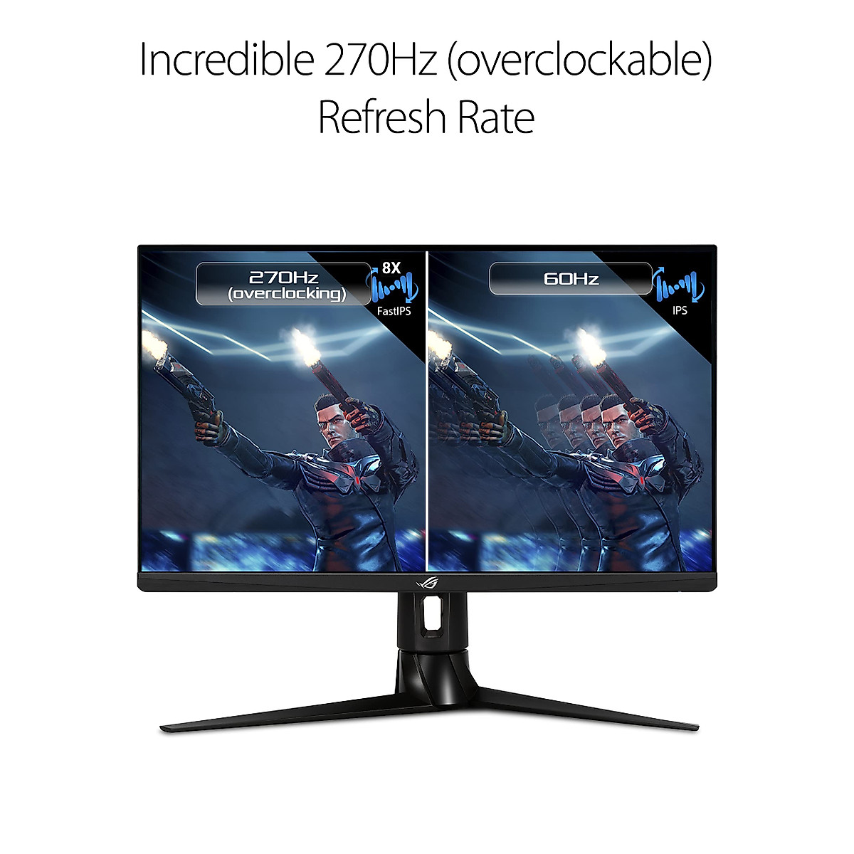 ASUS ROG Strix 27 inches 2K HDR Gaming Monitor (XG27AQM) - WQHD (2560 x 1440), Fast IPS, 270Hz (Renewed)