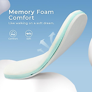 MERRIMAC Men's Slip-on Slippers Comfy Memory Foam Non-slip Indoor House Shoes Black,10-11 US