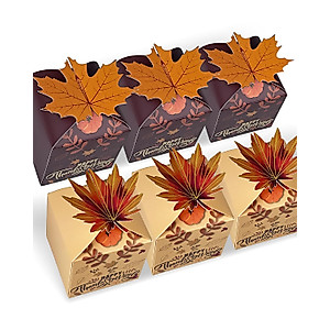 Gcardist Thanksgiving Cross Gift Boxes 28pcs 3.3x3.3x3.3 Inches Cookie Boxes for Festival Party,3D Square Gift Box for Gifts,Small Cardboard Box for cookie,chocolate,pudding, Widely Used in Various