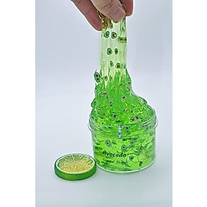 Crystal Slime Toy, Educational Slime Butter Sludge Toys, Birthday Gifts Prize Party Favors for Girl Boys Kids