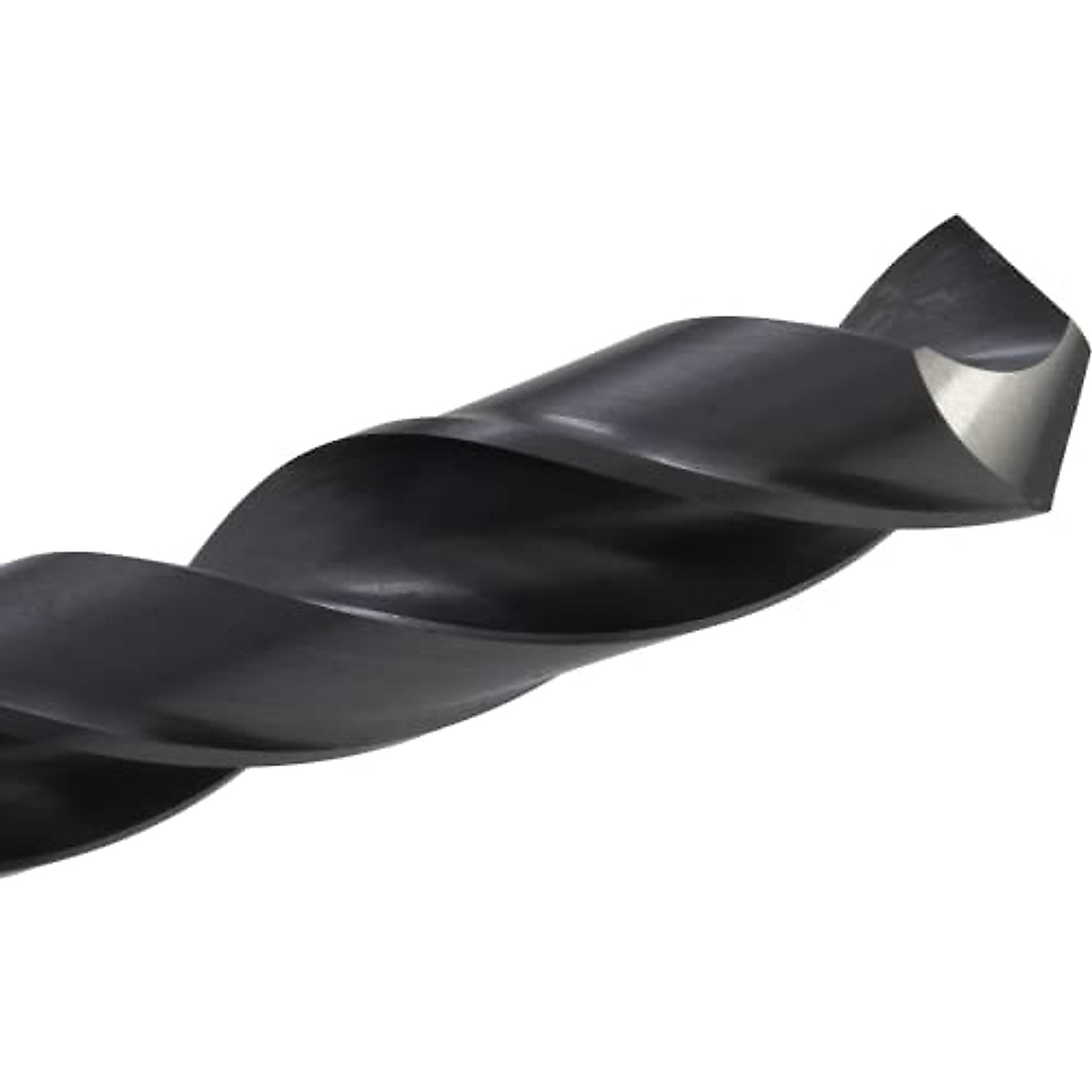 Chicago Latrobe 57725 150 Series High-Speed Steel Jobber Length Drill Bit Set with Metal Case, Black Oxide Finish, 118 Degree Conventional Point, Metric, 25-piece, 1.0mm - 13.0mm in 0.5mm increments