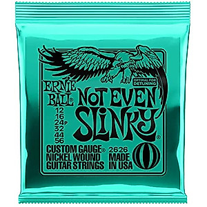 Ernie Ball 2626 Not Even Slinky 12-56 (3 Pack Bundle)