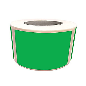 Royal Green 2x1.2 inch File Folder Labels Office Supplies 50mmx31mm Rectangle Stickers in Green - 250 Pack